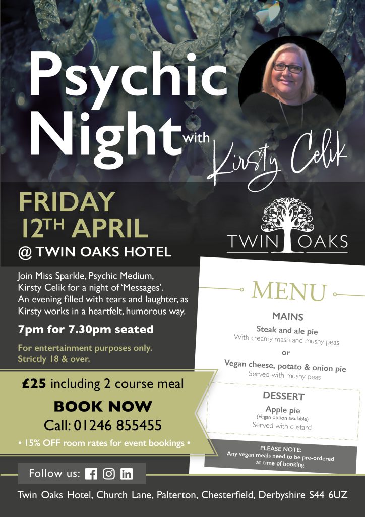 Psychic Night – Hotel Chesterfield – Twin Oaks Hotel Bed And Breakfast ...